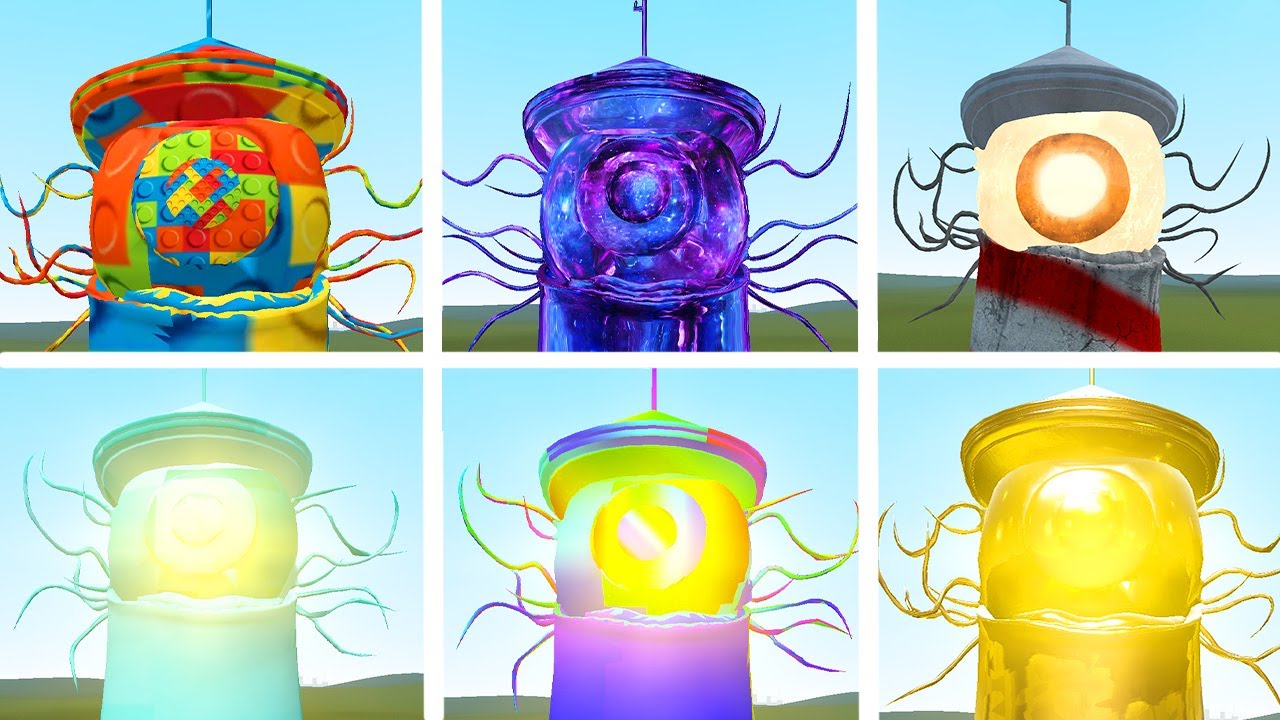 LIGHTHOUSE MONSTER ALL COLOR! | In Garry's Mod - YouTube