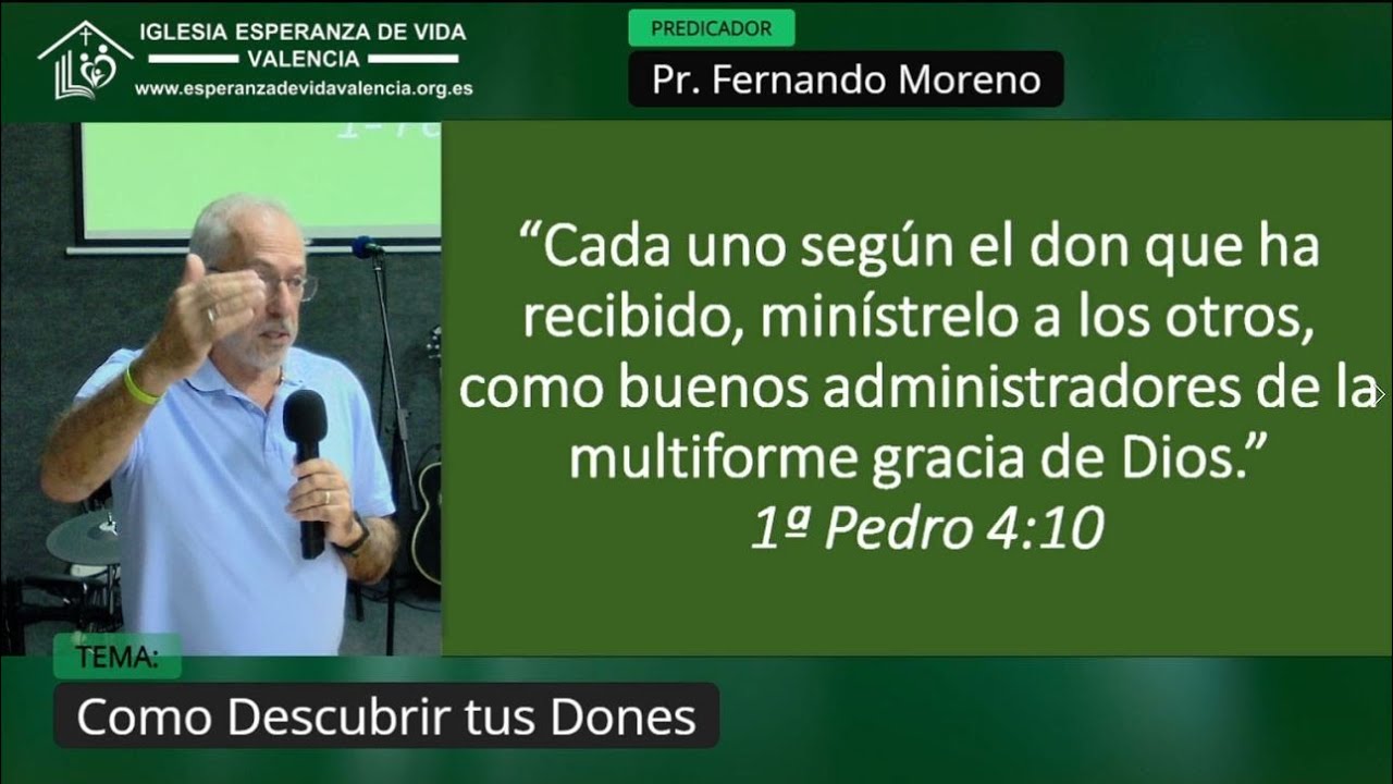 Estudio Bíblico Tema: Como Descubrir tus Dones 07-10-2022 - YouTube
