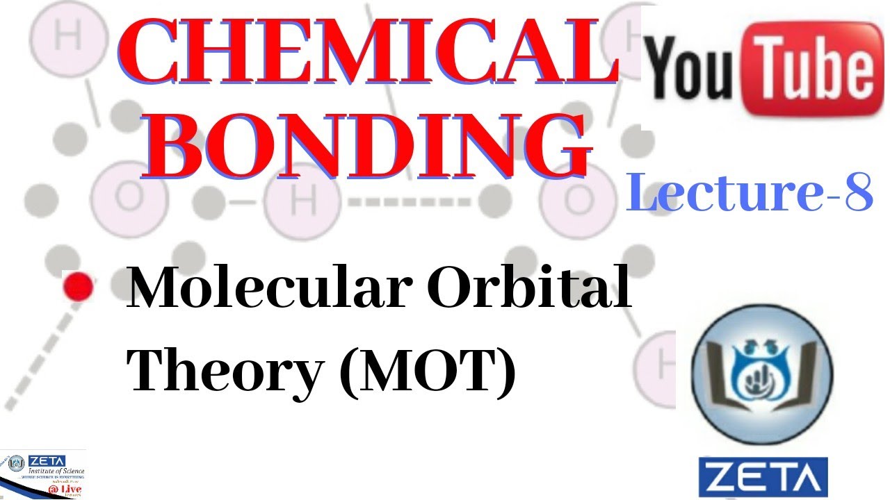 Chem |Chemical Bonding | Lecture-8 Molecular Orbital Theory (MOT) (part ...