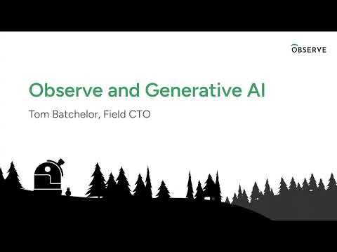 Generative AI - Using O11y GPT for Advanced Observability - YouTube