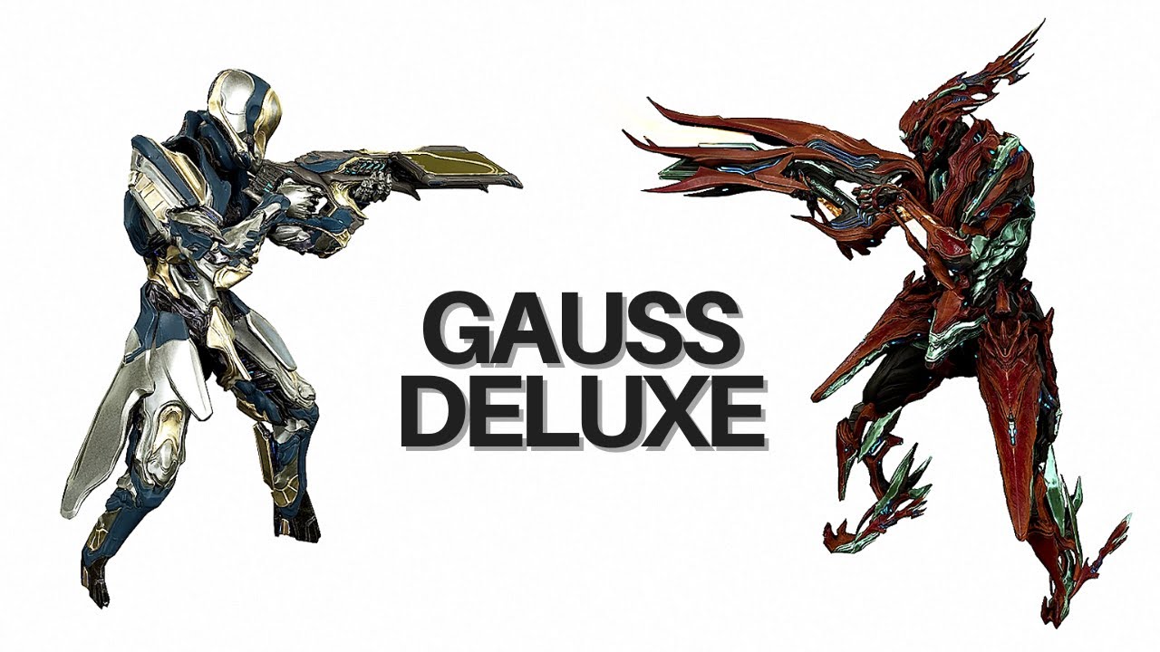 Warframe - Gauss Deluxe Skin - Showcase & Comparison - YouTube