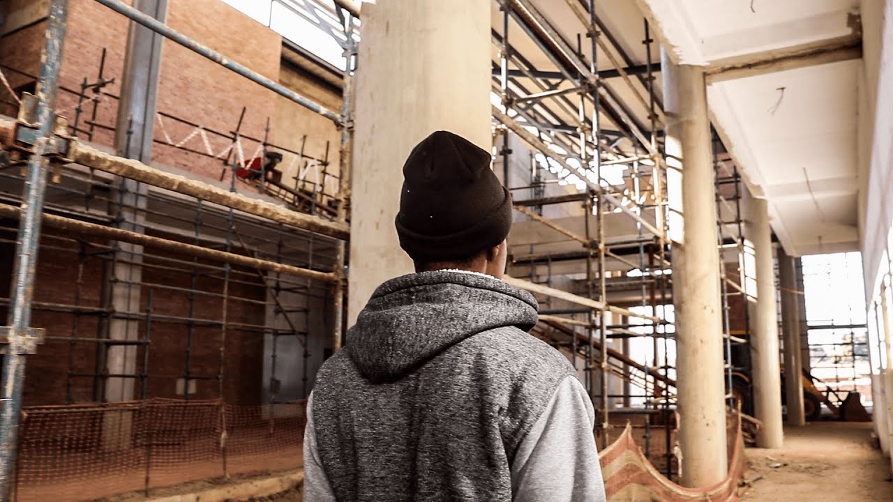 BUILDING UNDER CONSTRUCTION B-ROLL - YouTube