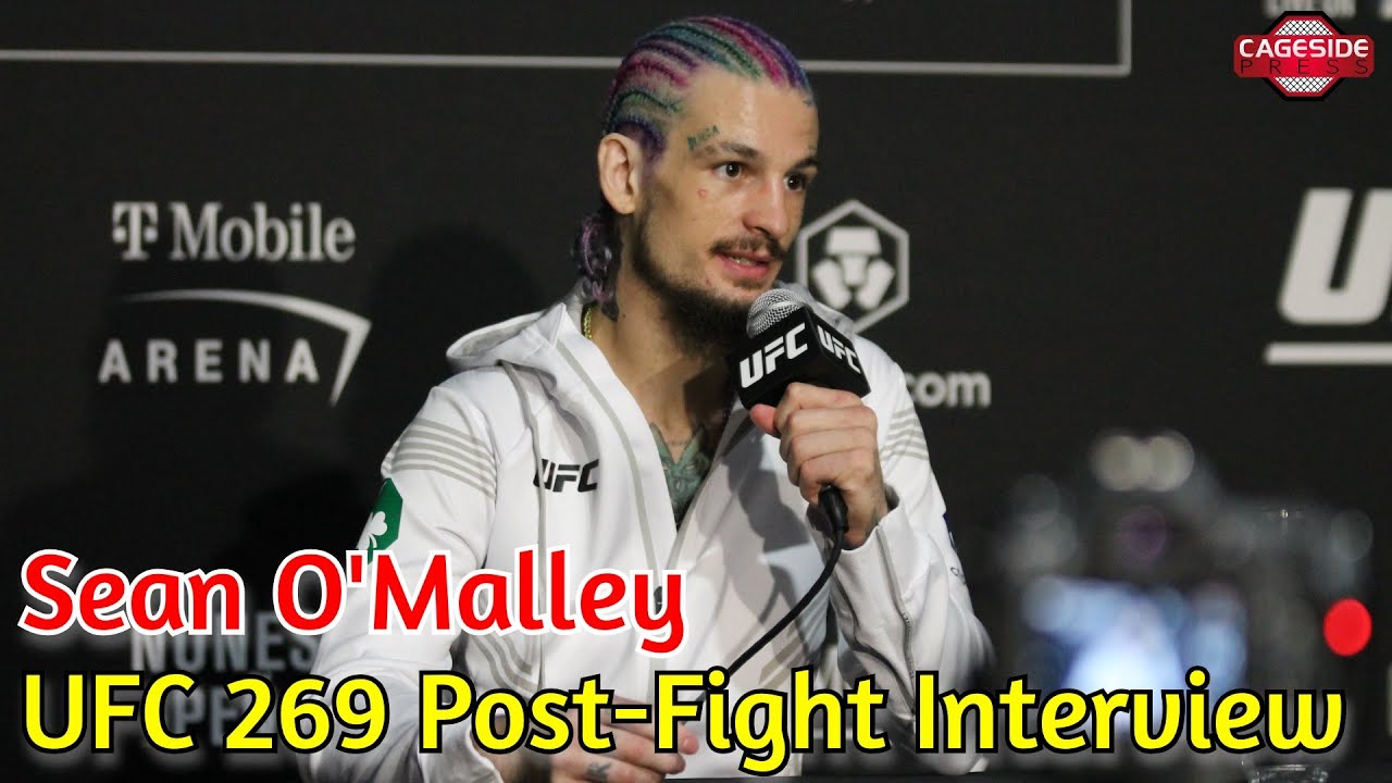 Sean O'Malley on First Round KO, Wants to Enjoy Holiday Before The Next ...