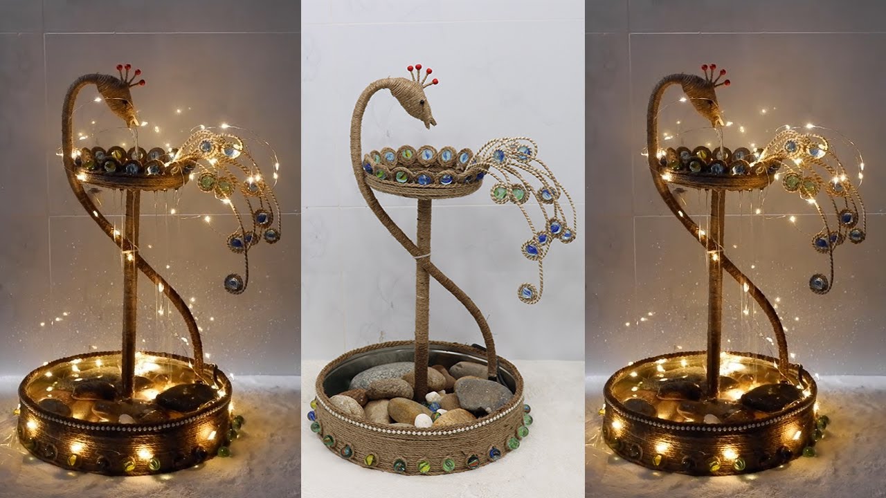 Best Out Of Waste for Home Decorating Ideas, Jute Recycled Craft Ideas ...