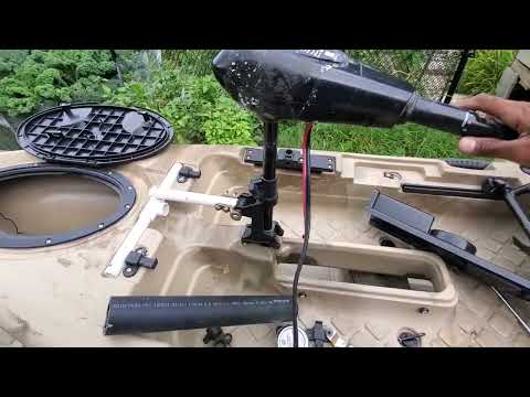 Cheapest DIY Kayak Pedal Drive Conversion into Electric Trolling Motor ...