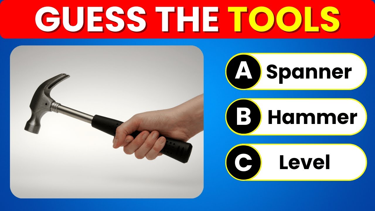 Can You Guess the Tool? 🔧 | 40 Fun Tool Quiz Questions! (Only Geniuses ...