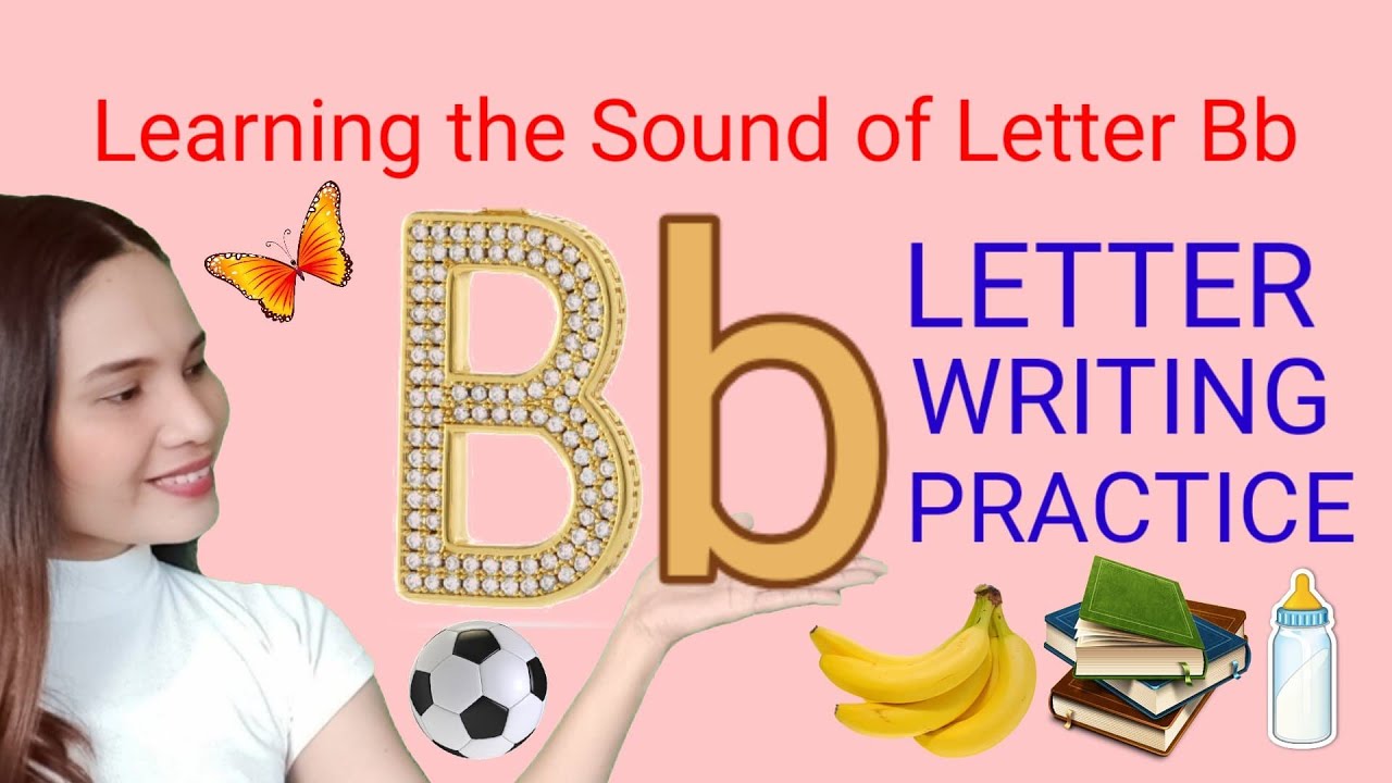 Online Learning: Letter Bb plus sound & letter writing practice for pre ...