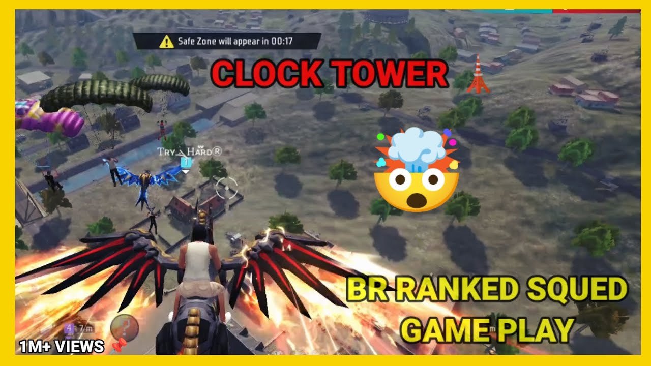 BR RANKED GAMEPLAY ( SOLO VS SQUED ) GOLD TO GRANDMASTER 😱 24 HR ...