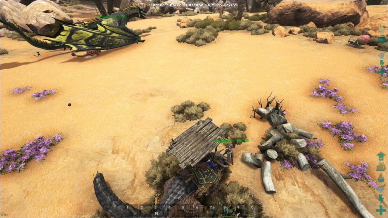 ARK - Chainsaw fun with Derpette - YouTube