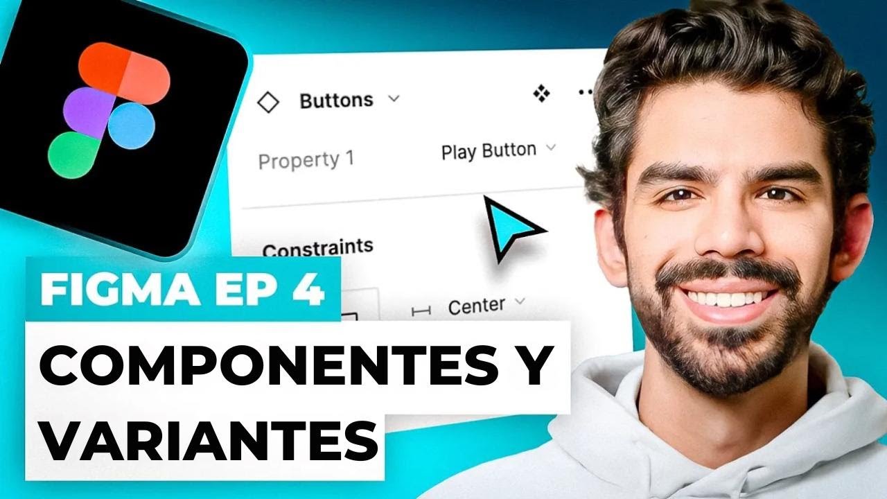 Cómo usar Componentes y Variantes en Figma? - YouTube