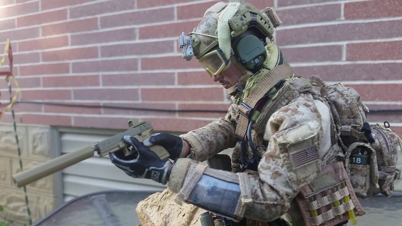 NAVY SEAL TEAM SIX WARRIOR 1/6 SCALE - YouTube