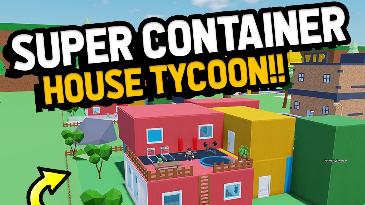 Building a Container Home in Roblox Super Container House Tycoon!! 👀 ...