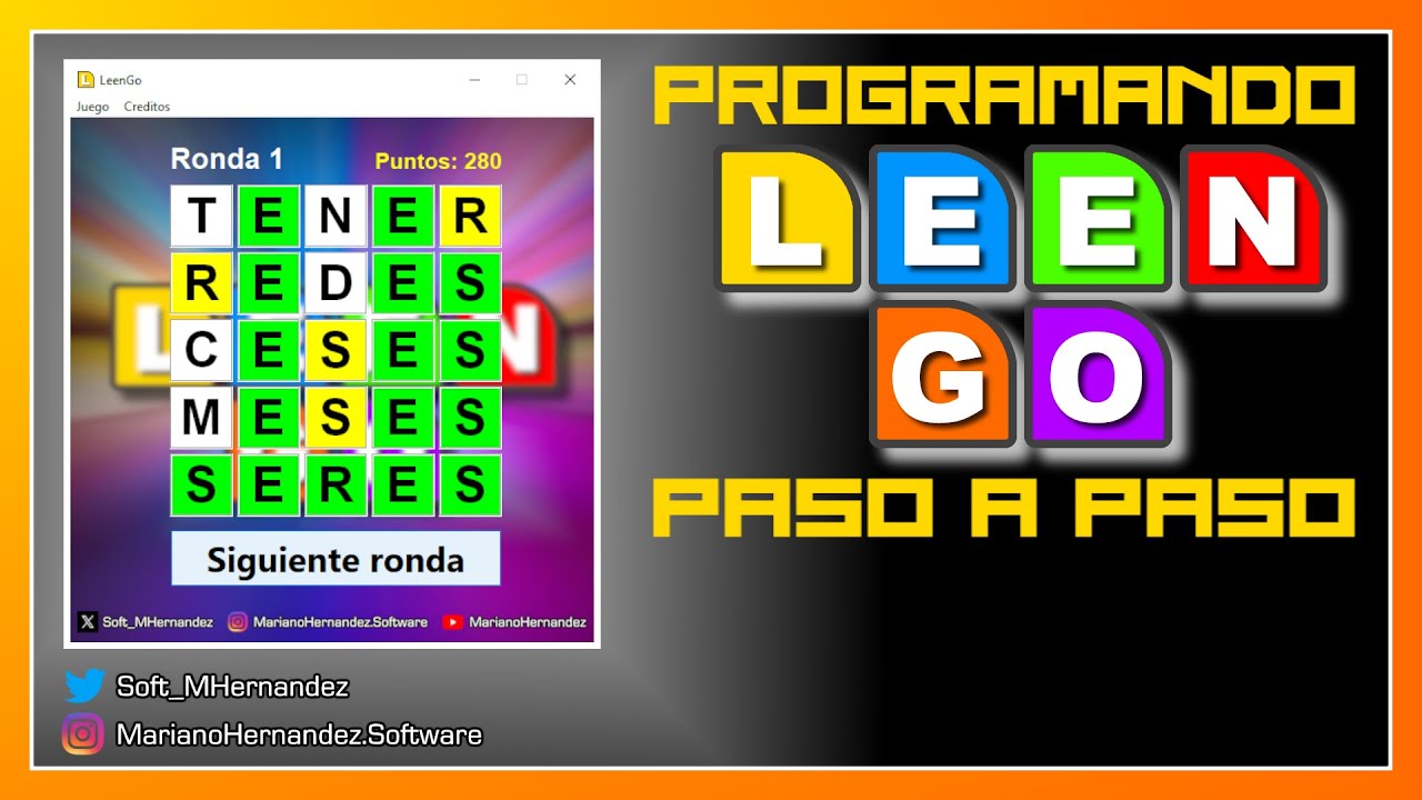 Como programar el juego LINGO (paso a paso + código) - YouTube
