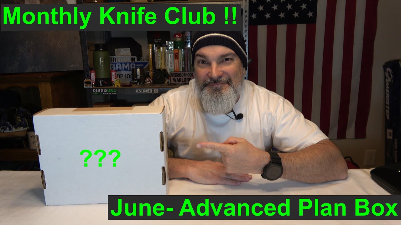 Monthly Knife Club- June Advanced Plan Subscription Box!!! - YouTube