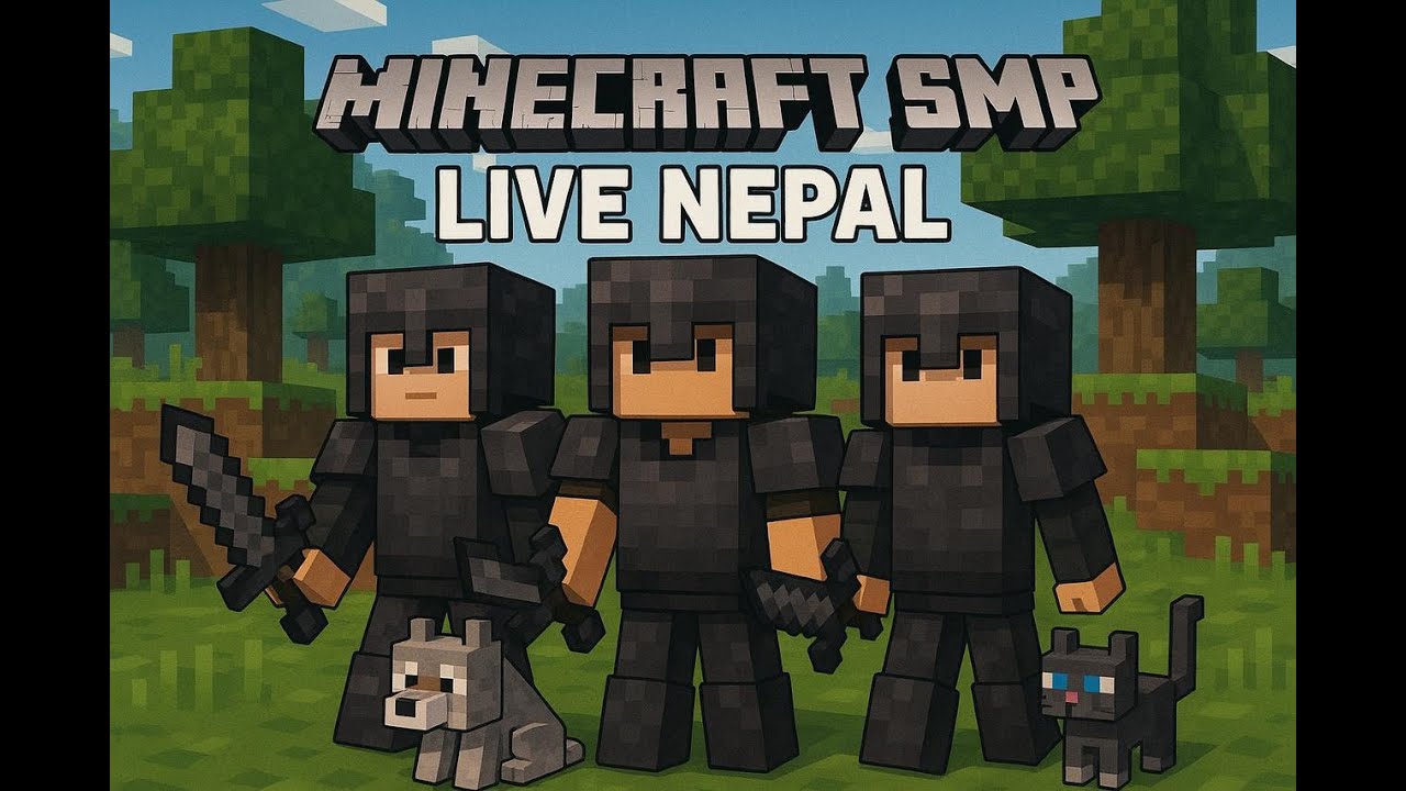 Minecraft Smp Live Nepal🤯? LAKHEY SMP - YouTube