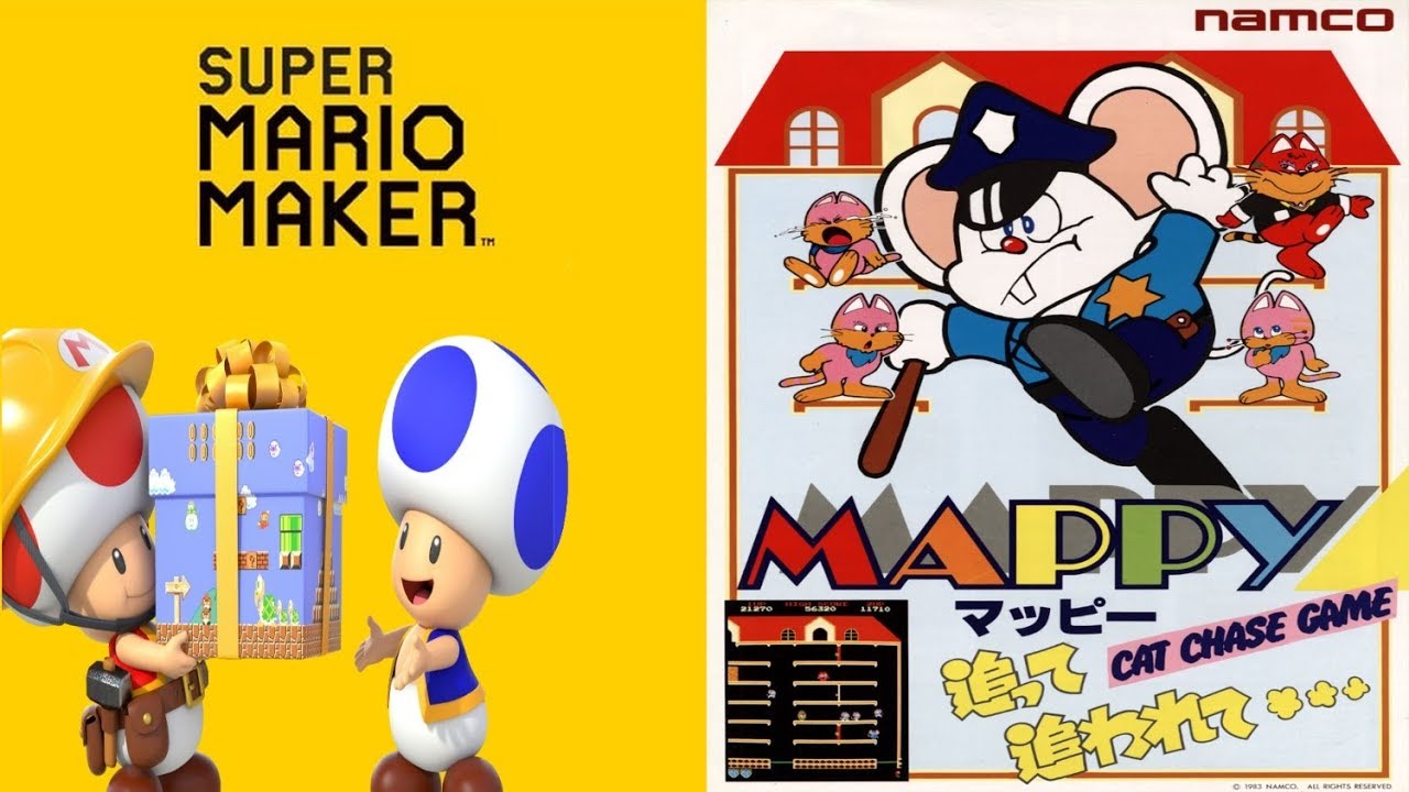 Mappy Remake in Super Mario Maker - YouTube