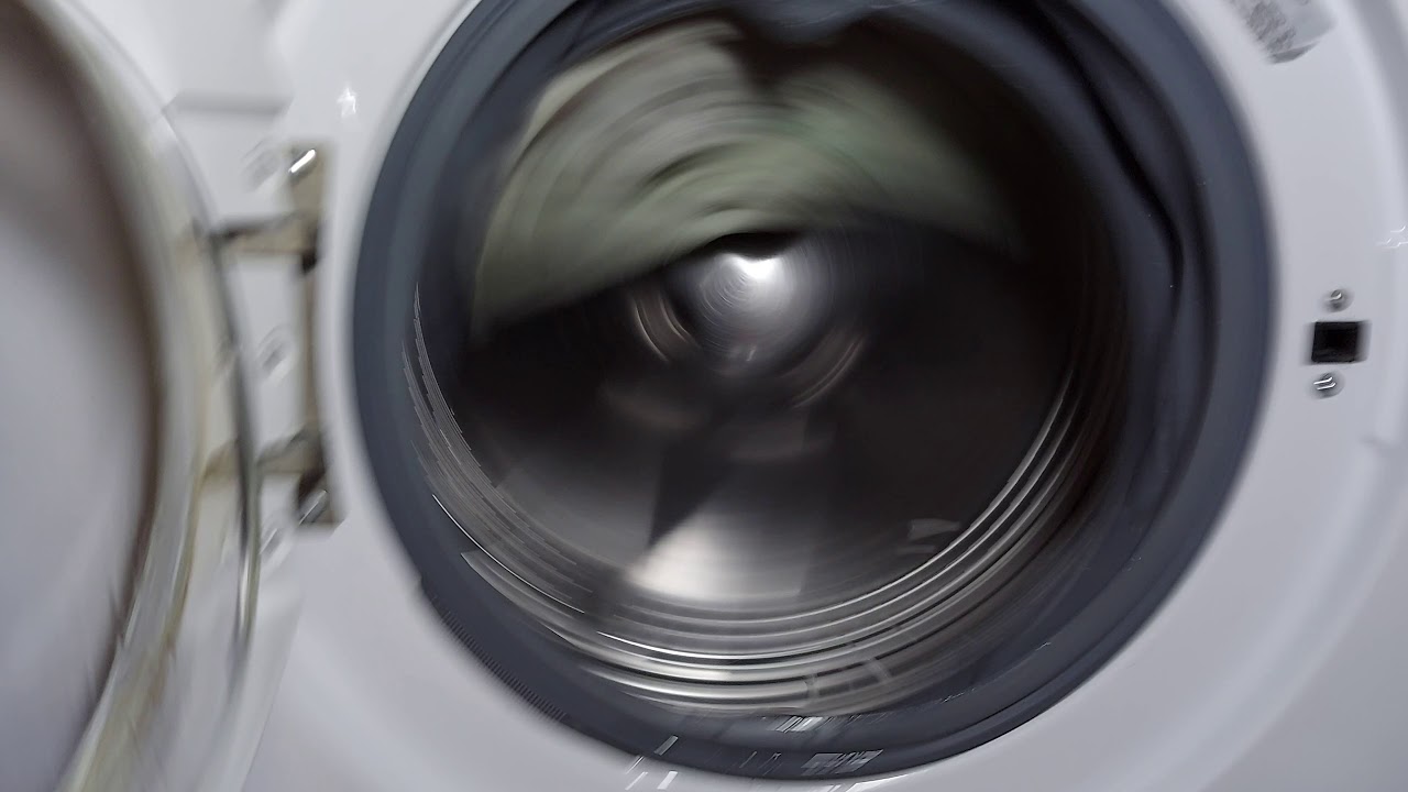 Washing machine Beko DESTRUCTION unbalanced spin!(A spring fell and the ...