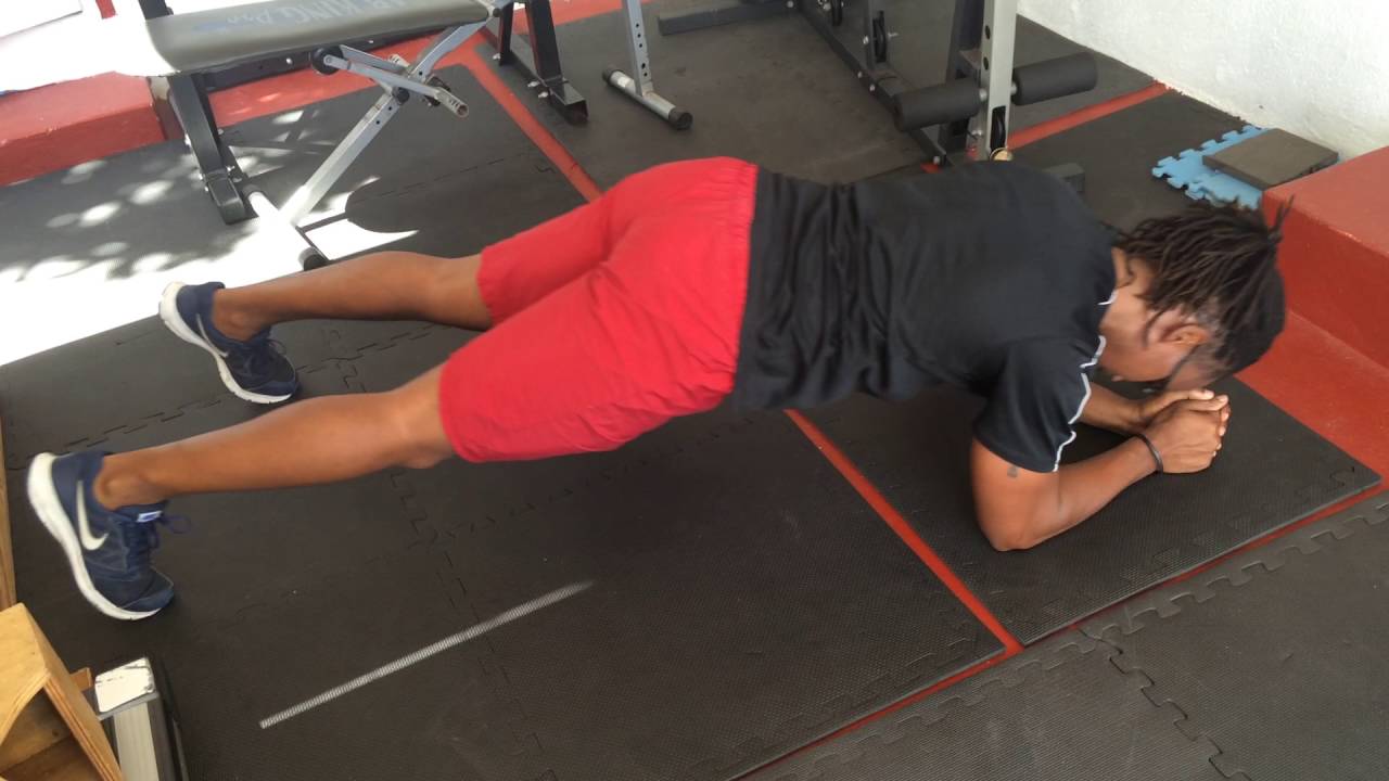 Rocking Plank Forward and Back - YouTube