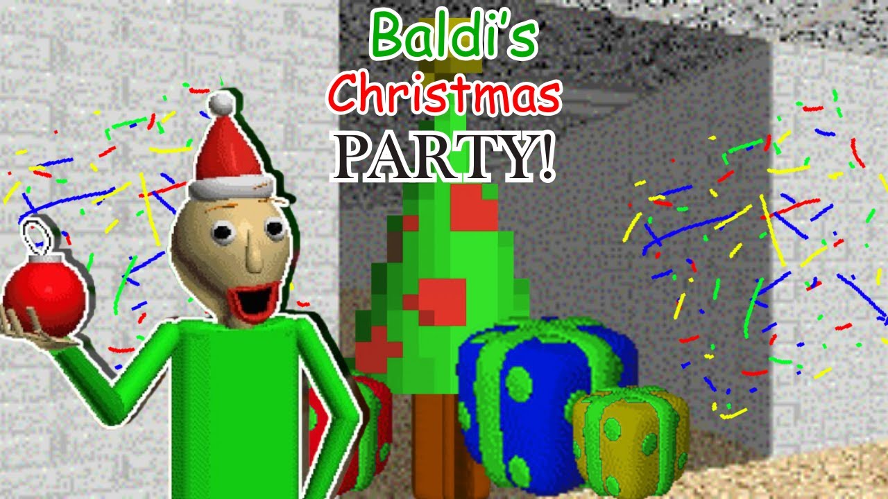 MERRY CHRISTMAS! - Baldi's Christmas Party (Baldi Mod) [FULL GAMEPLAY ...