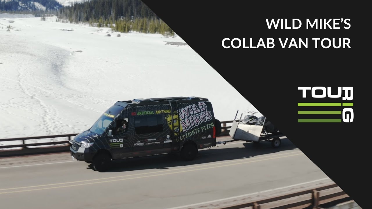 Wild Mike's Van Tour | Built by TOURIG, Fueled by Pizza - YouTube