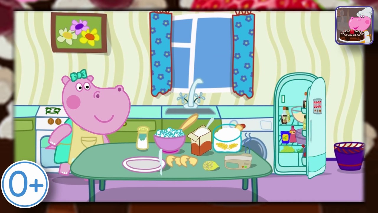 Hippo 🌼Cooking School 🌼 Games for Girls 🌼 Teaser-4 16х9 30 0+ - YouTube