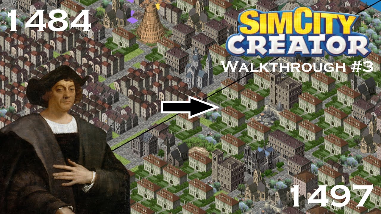 SimCity Creator DS Walkthrough #3 : The Discovery Age - YouTube