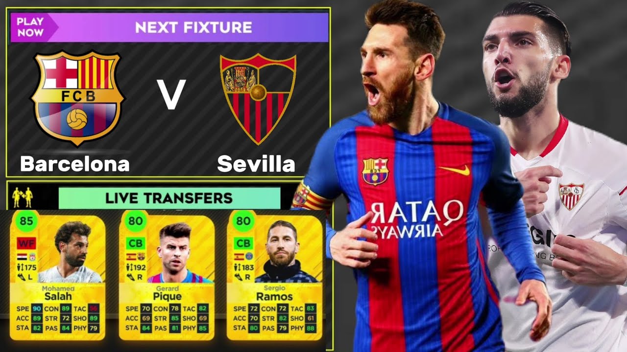 DLS 23 | Barcelona vs Sevilla | Dream League Soccer 2023 Gameplay - YouTube