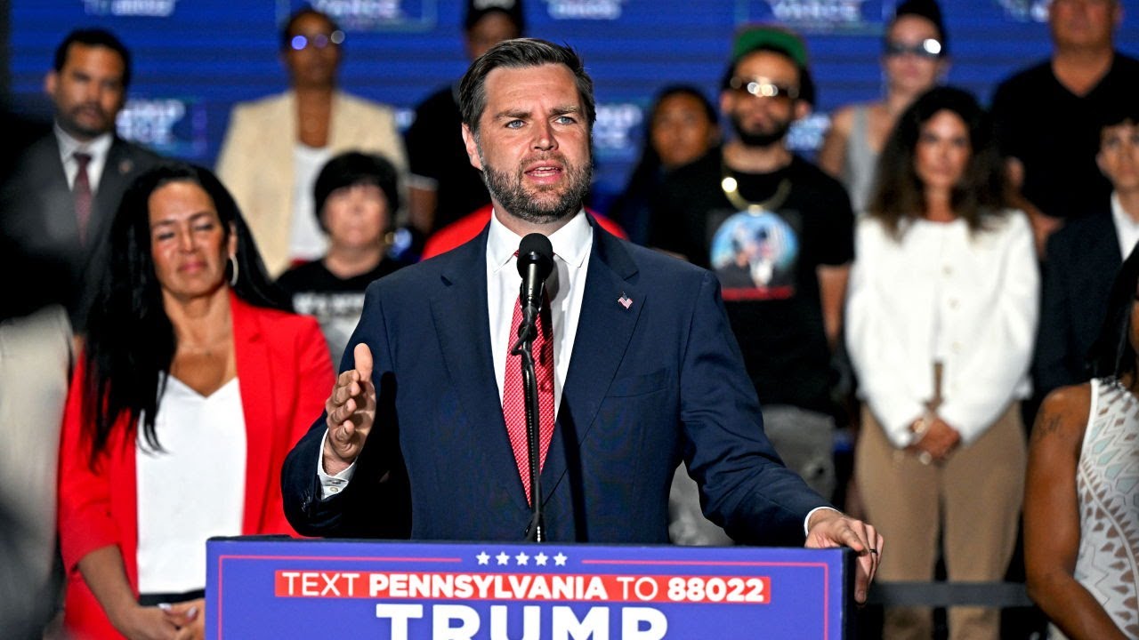 LIVE: Vance Delivers Remarks in Auburn Hills, Michigan - YouTube