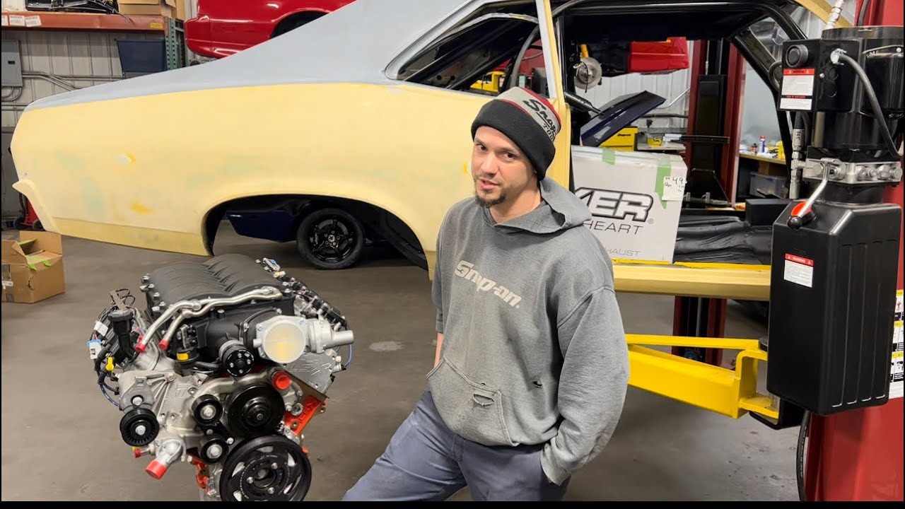 1970 NOVA LSX PRO TOUR BUILD BEGINS!!! - YouTube