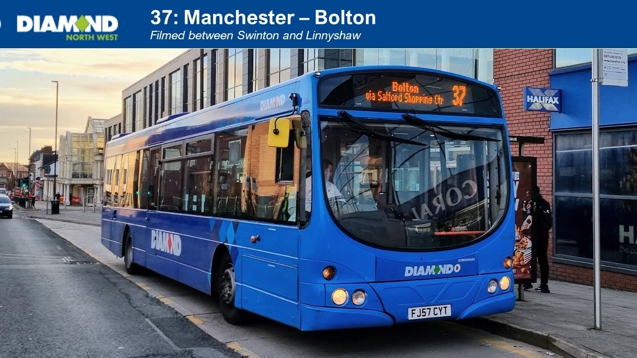 RARE: B7 urban on Diamond Bus NW 37. - YouTube