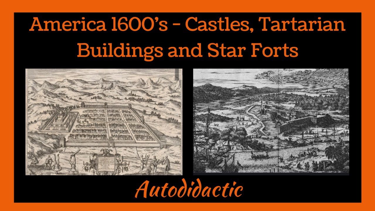 America 1600's - Castles, Tartarian Buildings and Star Forts - YouTube