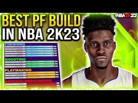 NBA 2K LEAGUE PROFESSIONAL SHOWS BEST PF BUILD IN NBA 2K23! - YouTube