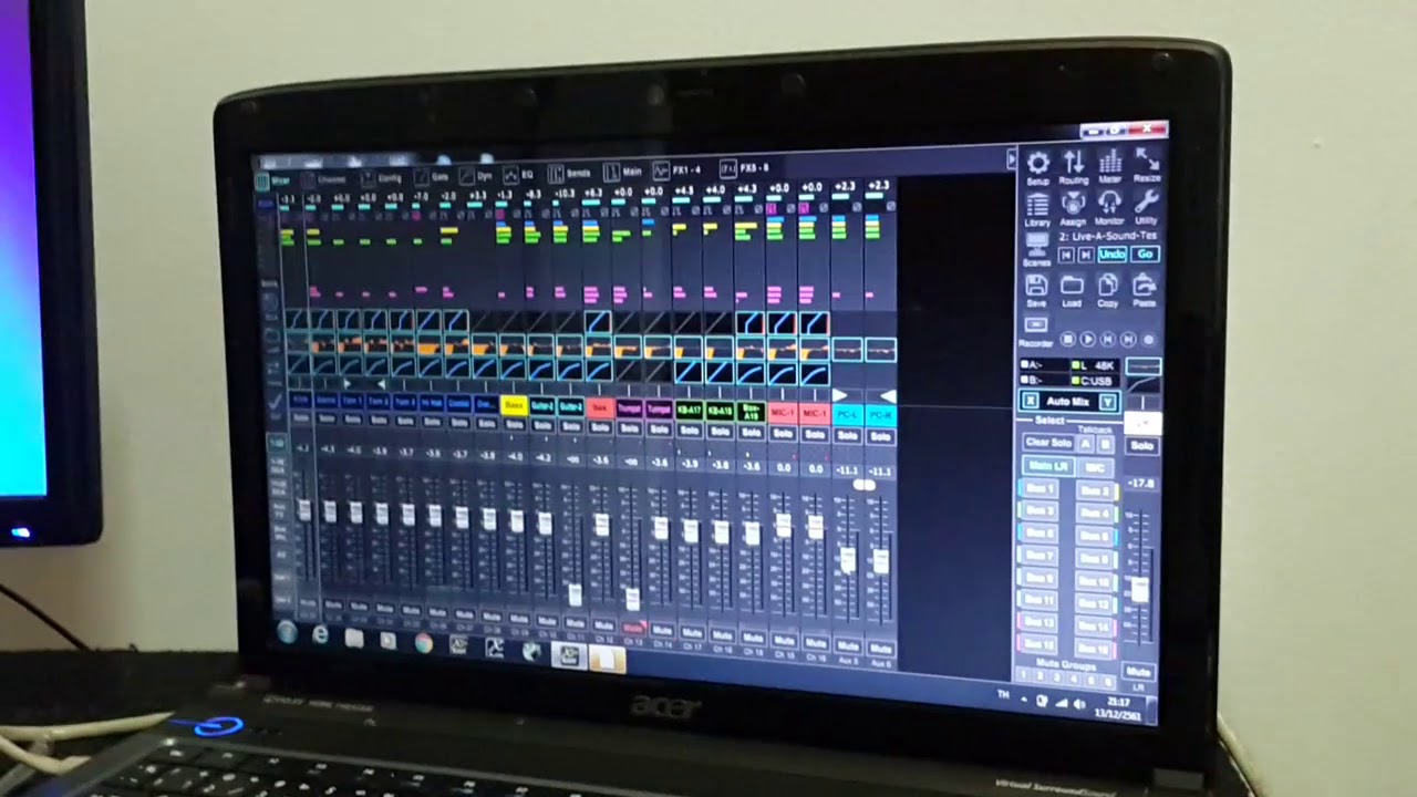 X32 rack Up Scenes P2 - YouTube