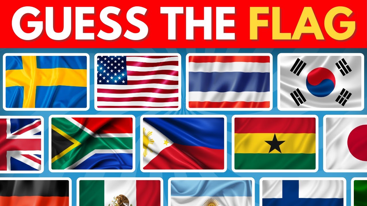 Guess the Flag🏴: Test Your Knowledge with 50 Flags! 🌍🏴 - YouTube