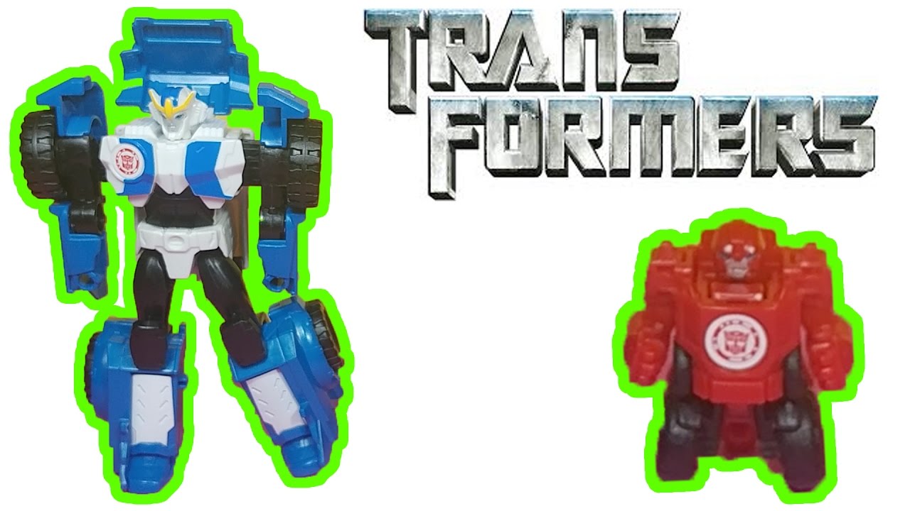 Transformers Strongarm ve Trick Out Oyuncak | Süper Oyuncaklar - YouTube
