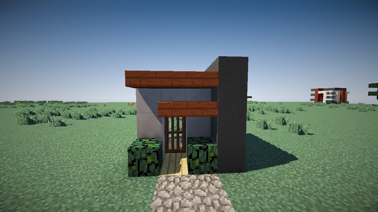 Minecraft: 4x4 House Tutorial - YouTube
