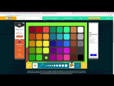 Tutorial ABCya! Paint English