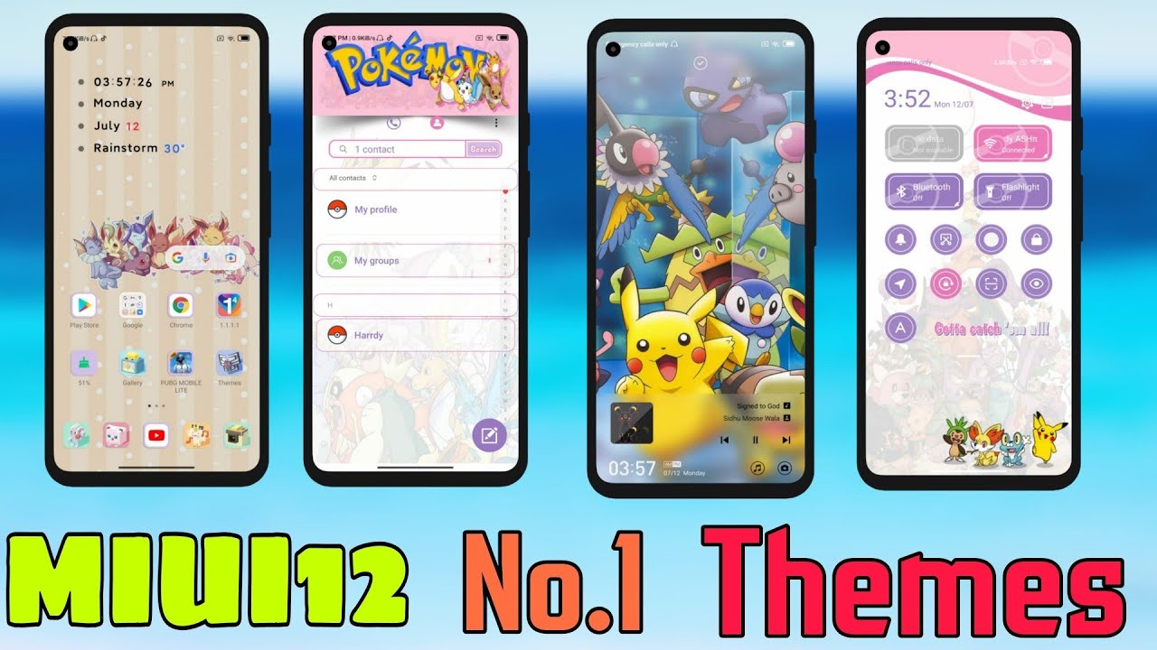MIUI 12 NO.1 Best Theme for Redmi & Poco Phone | MIUI 12 Premium ...