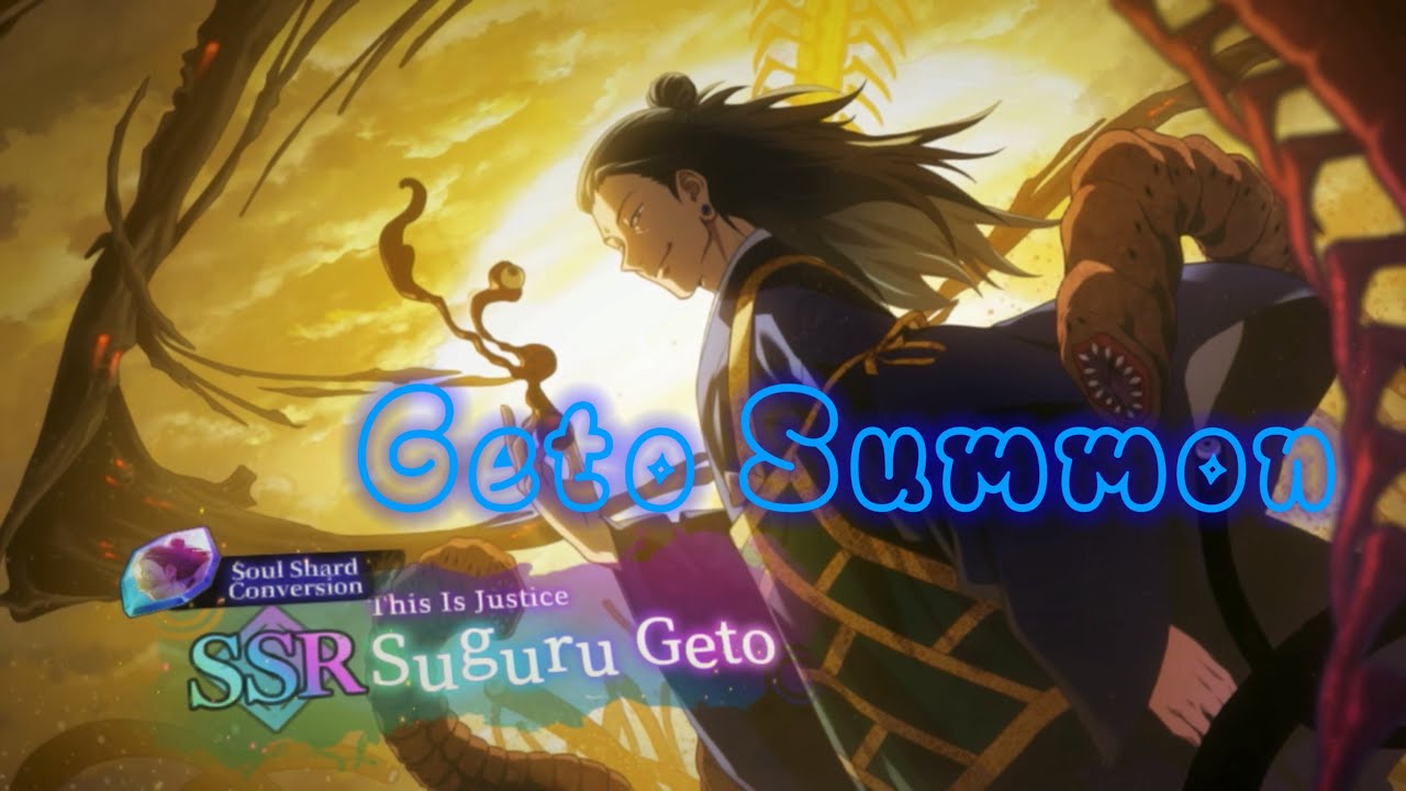 *Summon* Geto Rerun ! Super Lucky this time !? Lucky 7 - YouTube