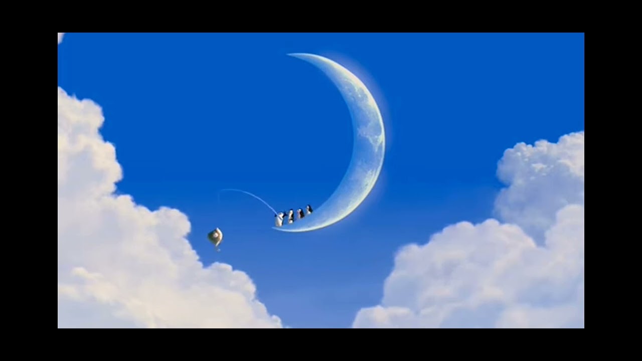 DreamWorks Logo Butt The Moon Fishing Boy Dies - YouTube