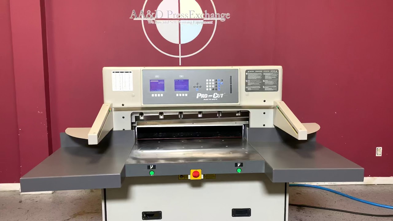 Pro-Cut 320 - YouTube