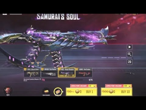 Call of duty Mobile Samurai's Soul Series Armory Draw Opening. - YouTube