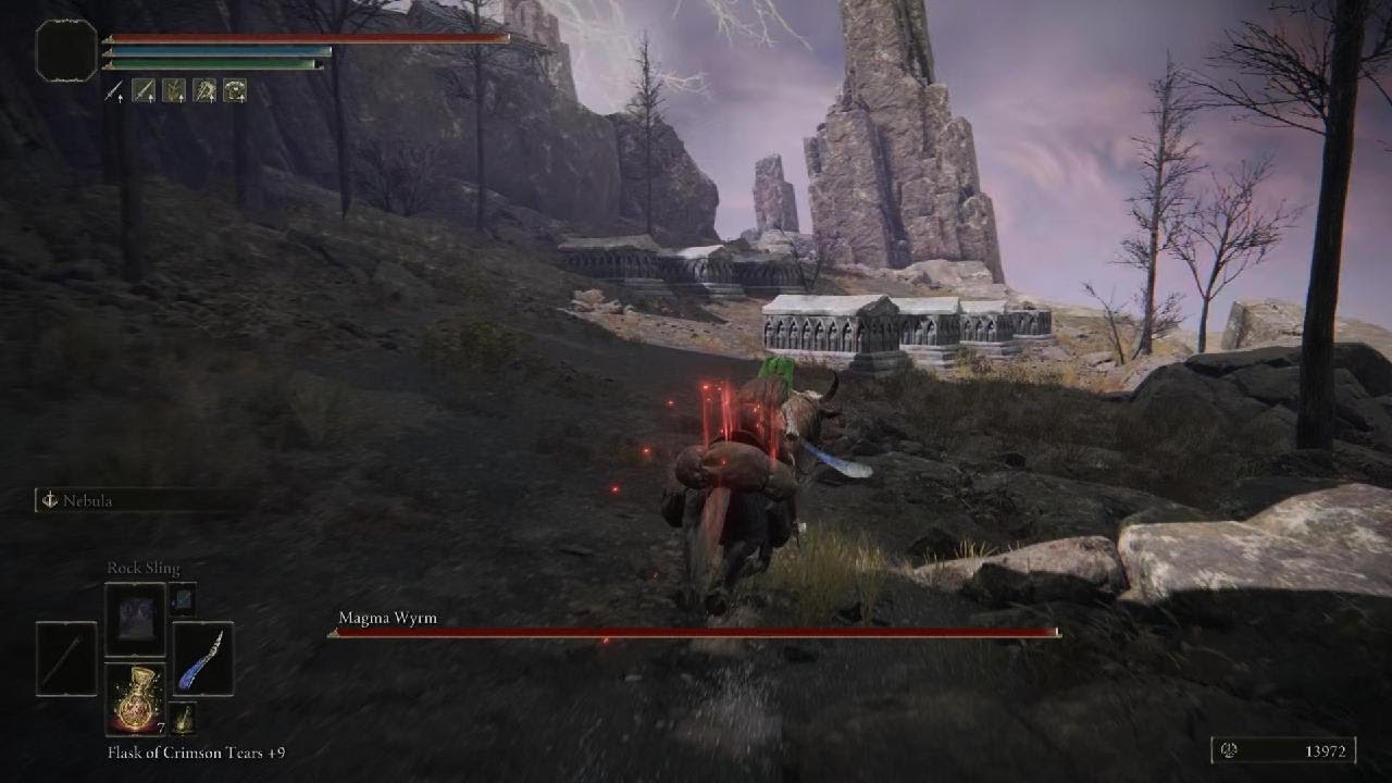 ELDEN RING Wing of Astel Annihilates Fire Giant - YouTube