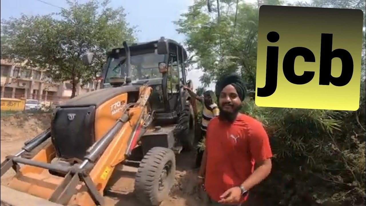 Learn driving JCB | full gear reviews front and back | easy to drive ...