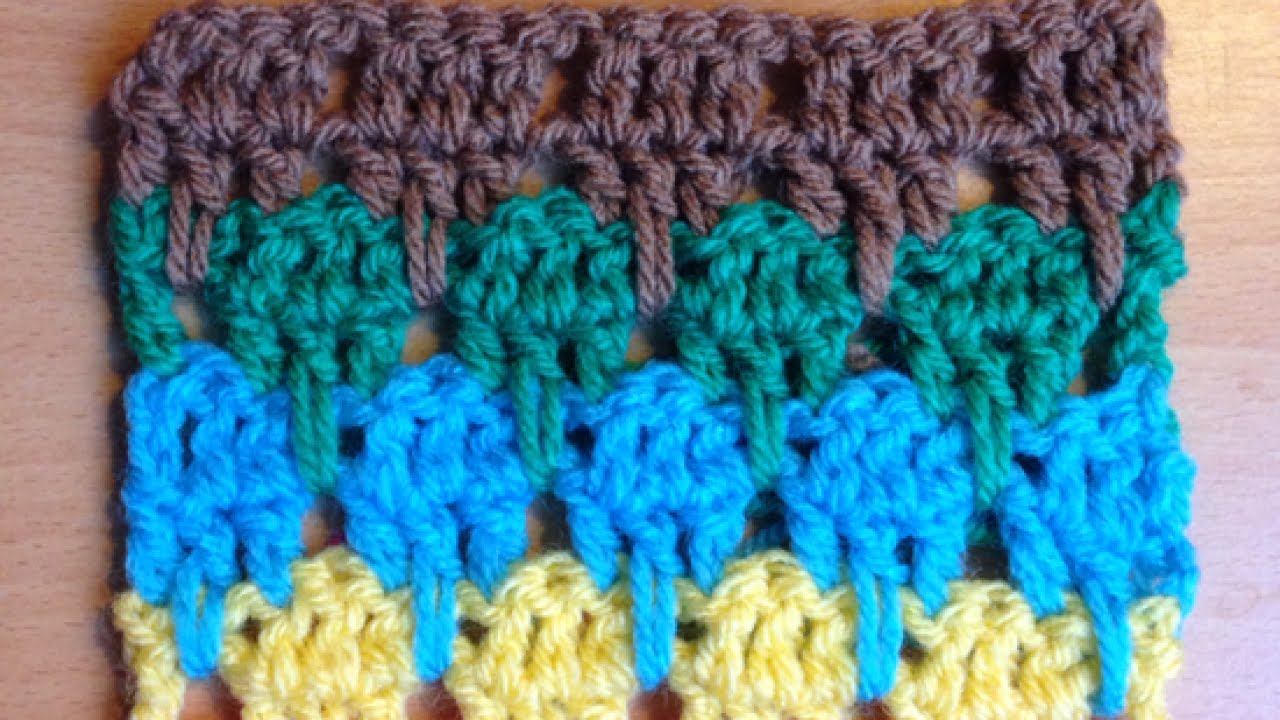 Larksfoot Crochet Pattern Stitch Larksfoot Blanket Free Pattern