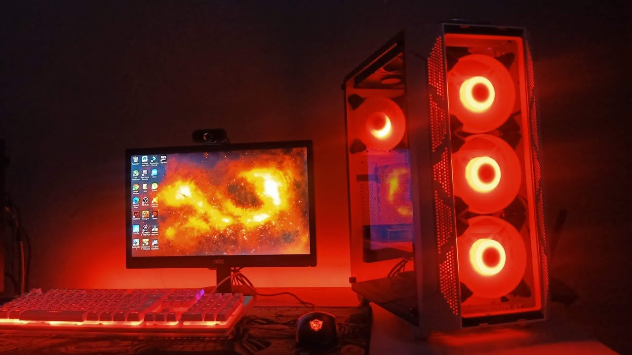Inplay Meteor 02 Case(white) ft. Inplay Ice Tower fan | Unboxing and ...