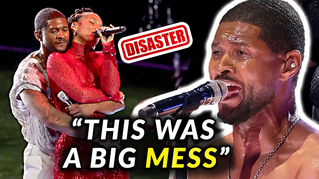 Usher Super Bowl 2024 Halftime Show Was A Mess - YouTube