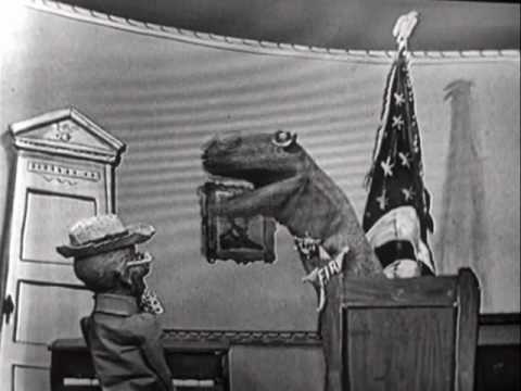 It's Time For Beany - Cecil (Stan Freberg) meets the President (Daws ...