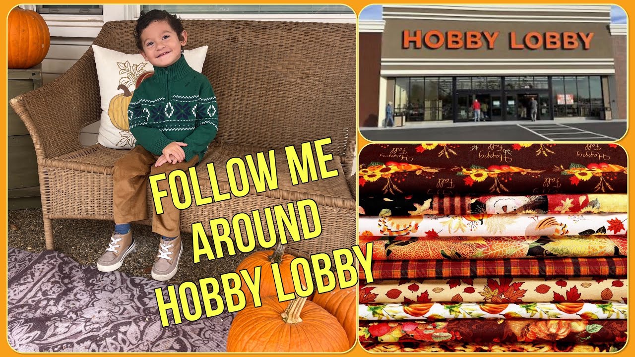 Follow me around Hobby Lobby - YouTube