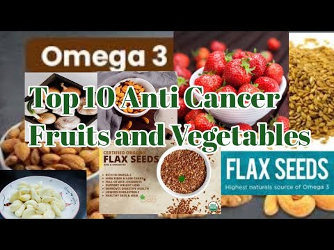 Top10 Anti Cancer Fruits and Vegetables - YouTube